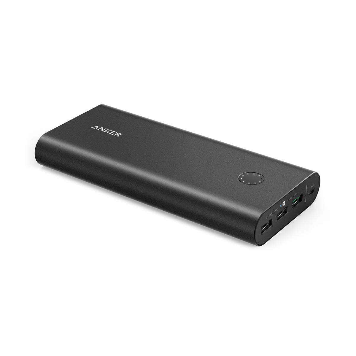 Anker [Quick Charge] PowerCore+ 26800 Premium Portable Charger with Qualcomm Quick Charge 3.0 (Aluminum 3-Port Ultra-High-Capacity External Battery) [Recharges 2X Faster]