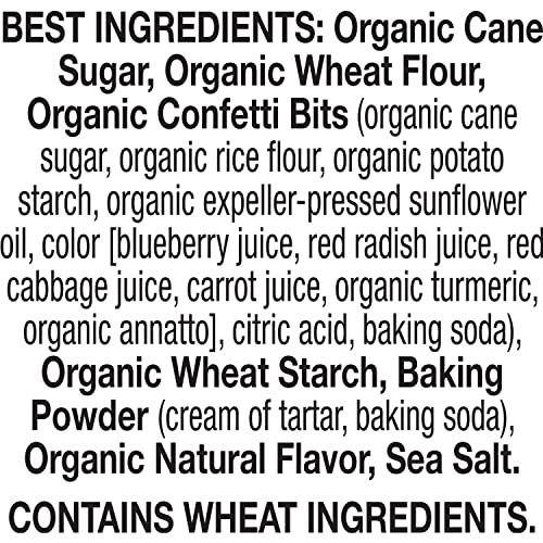 Annie's Homegrown Confetti Cake Mix, USDA Certified Organic and Non-GMO, 21 oz