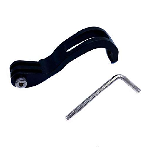 acrosser Mount Light Holder for Folding Bicycle Road Bike Front Fork Handlebar,Black