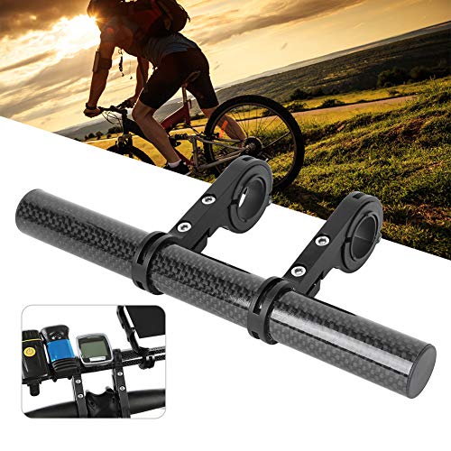 Aluminum Alloy Multi‑function Extension Bracket Durable for MTB for Road Bike for Adult Bikes for Folding Bike(black)
