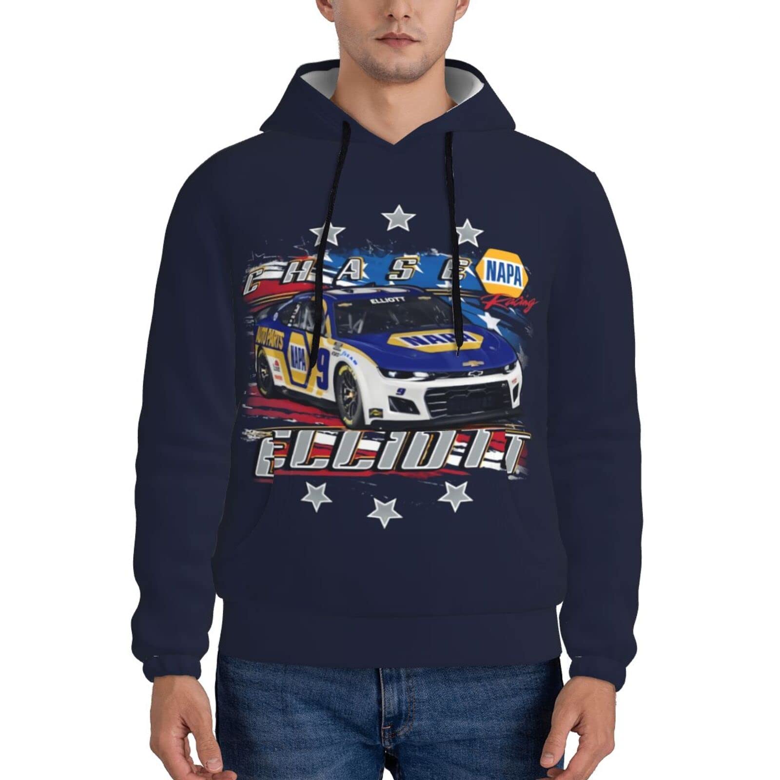 ASFRSH Chase Elliott 9 Men'S Pullover Hoodie Casual Hooded Sweatshirt Best Hoodies Sportswear Tracksuit With Pocket
