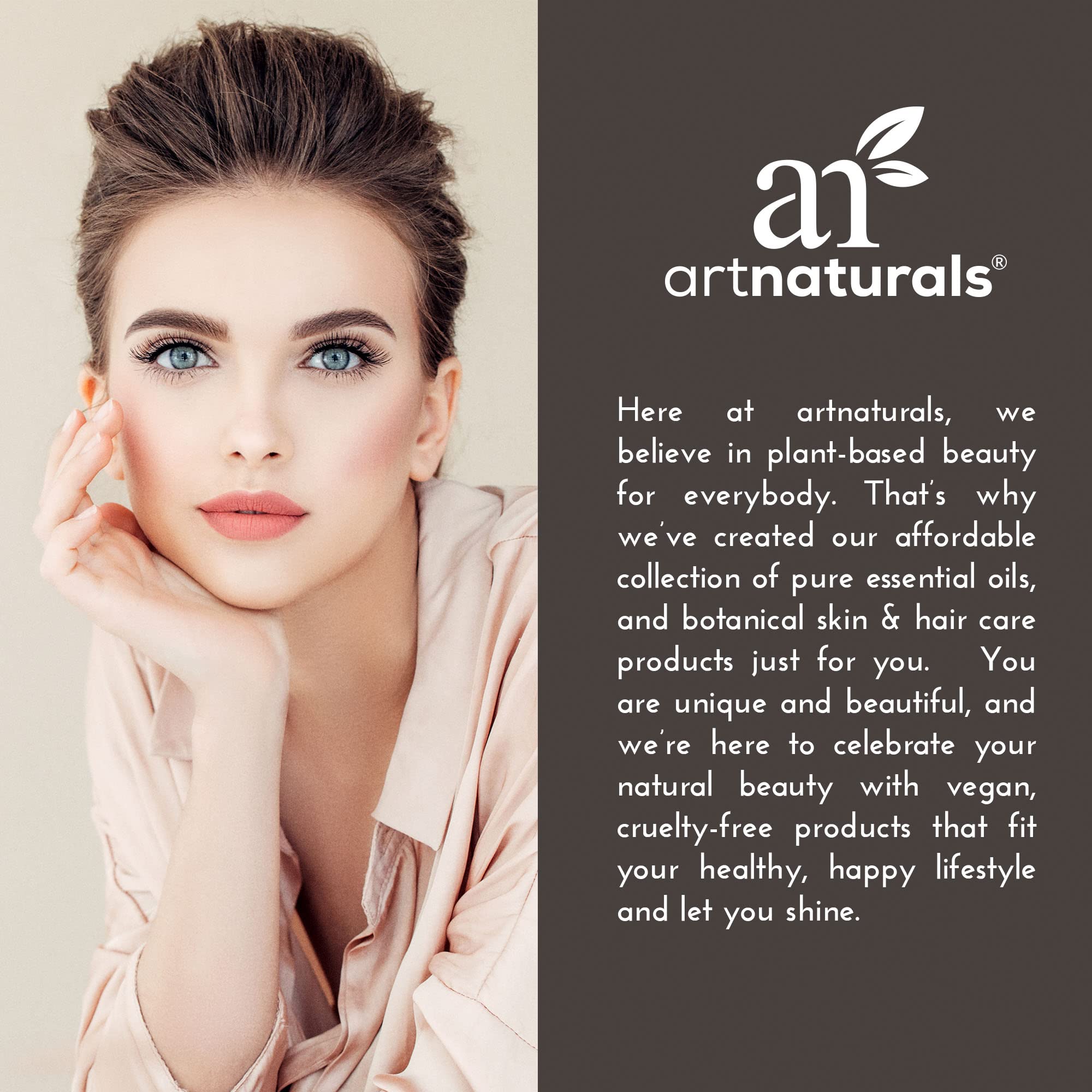 artnaturals Makeup Setting Spray - Long Lasting Face Oil Control - Matte Finish Mist - Organic, Made w/Aloe Vera - Hydrating & Anti Aging for Skin Care Routine (4 Fl Oz / 120ml)