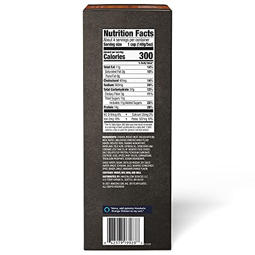 Amazon Brand, Aplenty Mandarin Orange Chicken, 22 Oz (Frozen)