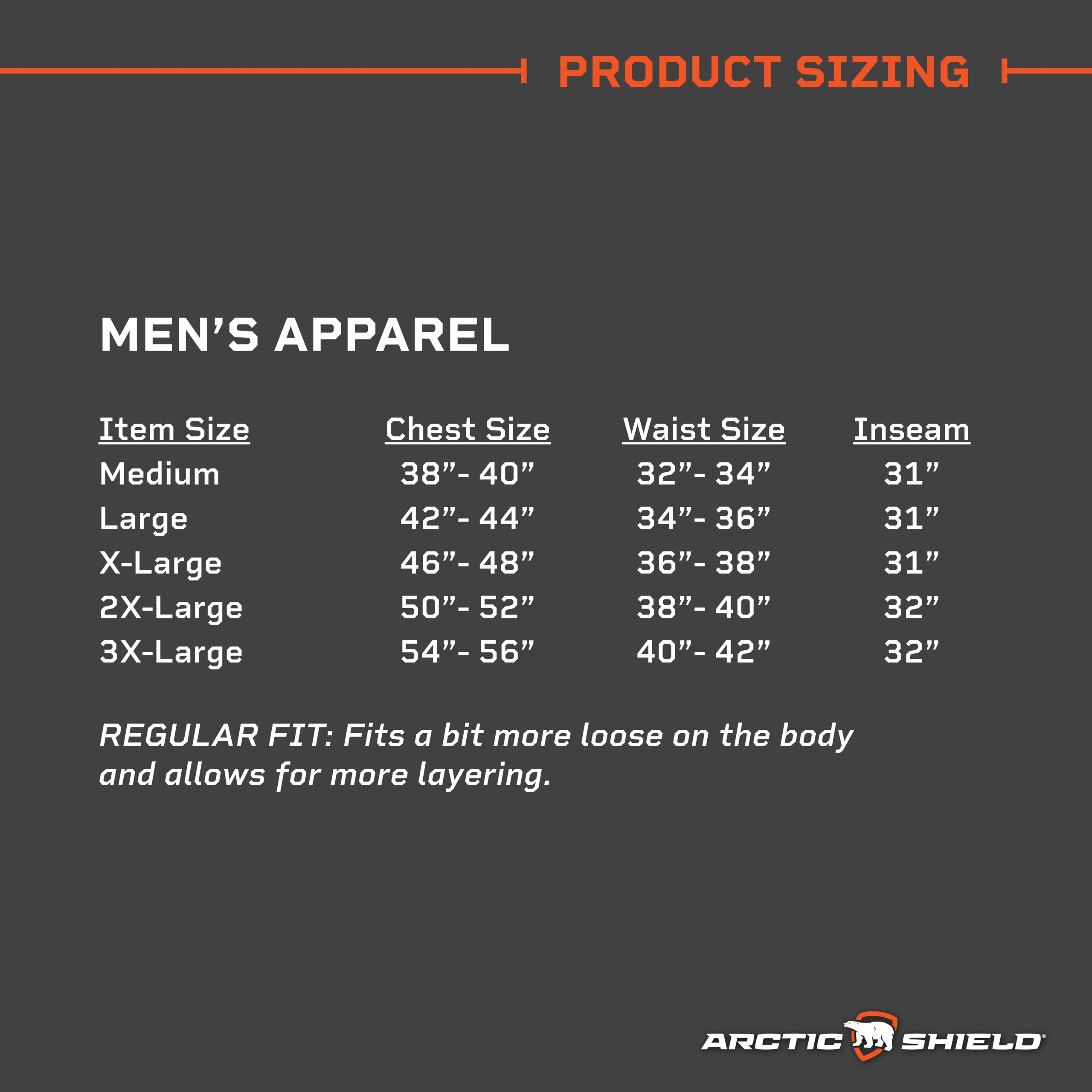 ArcticShield Men's Classic Elite Parka, Blaze Orange, X-Large