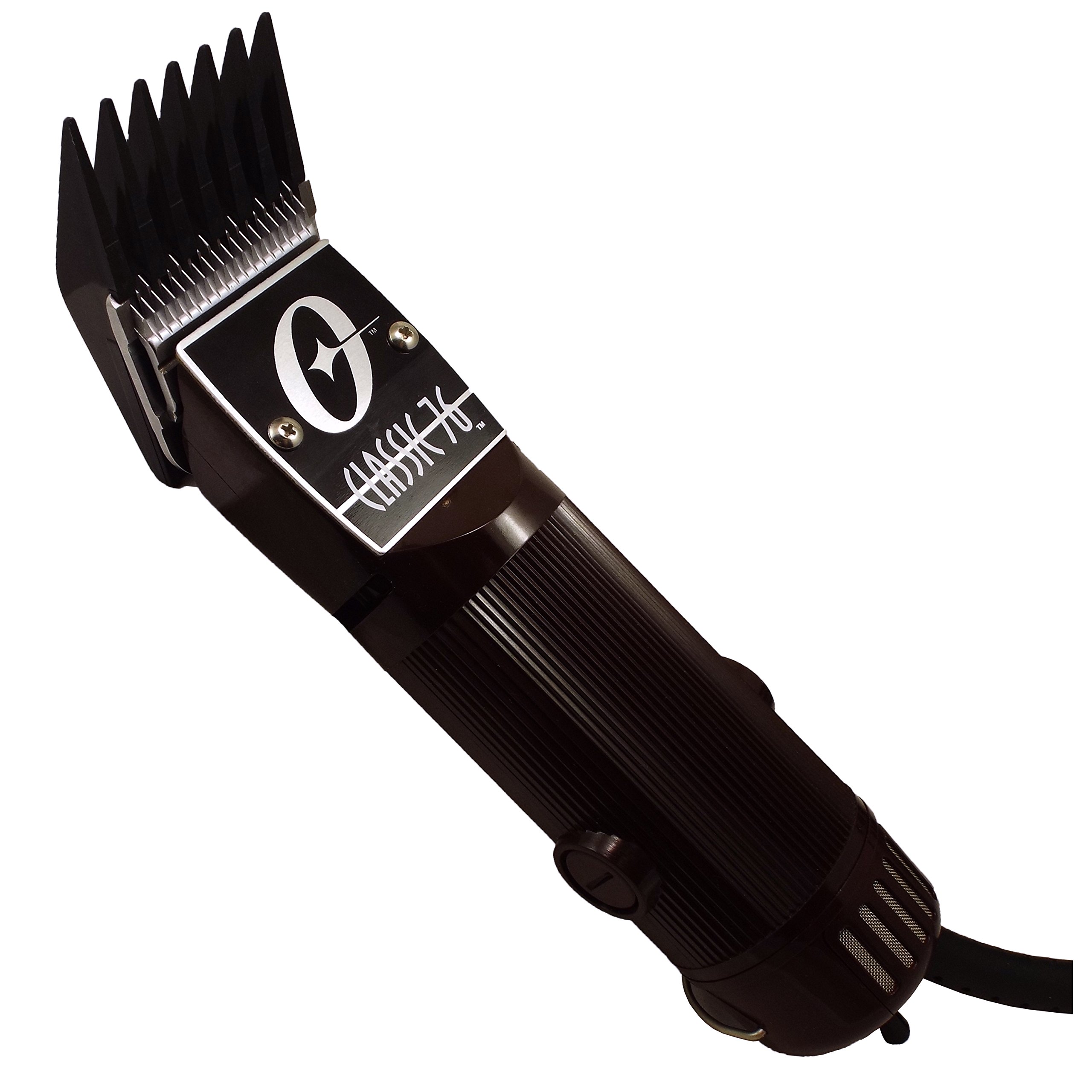 Miaco Universal Clipper Guide Comb Guard Set, 10 Pieces, Fits Oster Classic 76, A5, Andis AG, BG, Wahl, etc