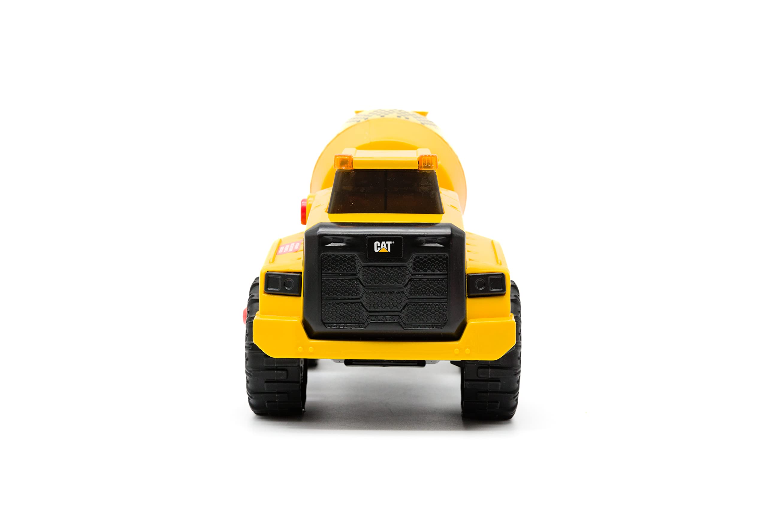 CAT Construction Toys, 11.5" Power Haulers 2.0 Cement Mixer, Realistic Lights and Sounds, Motion Drive Technology, Working Features, & Realistic Construction Experience