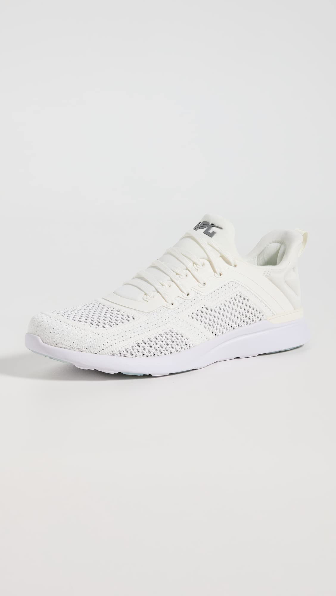 APL: Athletic Propulsion Labs Women's TechLoom Tracer Sneakers, Ivory/Cement/White, 5 Medium US