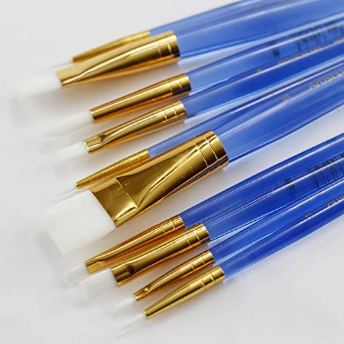Assorted Synthetic Paintbrush Set by Artist's Loft, Acrylic & Multi-Purpose, 10 Count