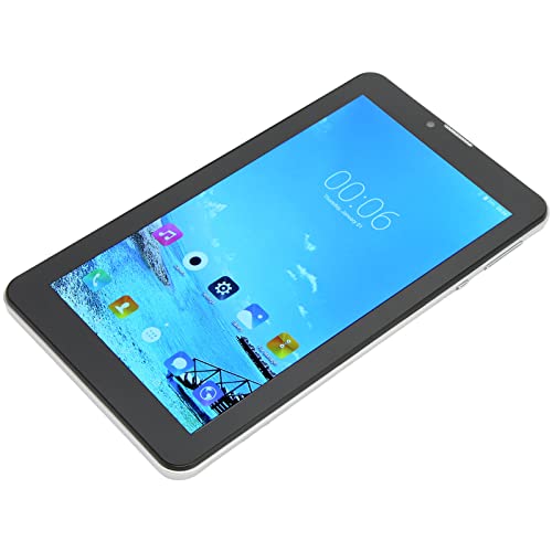 Airshi 7in Tablet, 1960x1080 IPS 4GB 32GB Tablet PC US Plug 100‑240V MT6592 8 Core CPU for Working (Black)