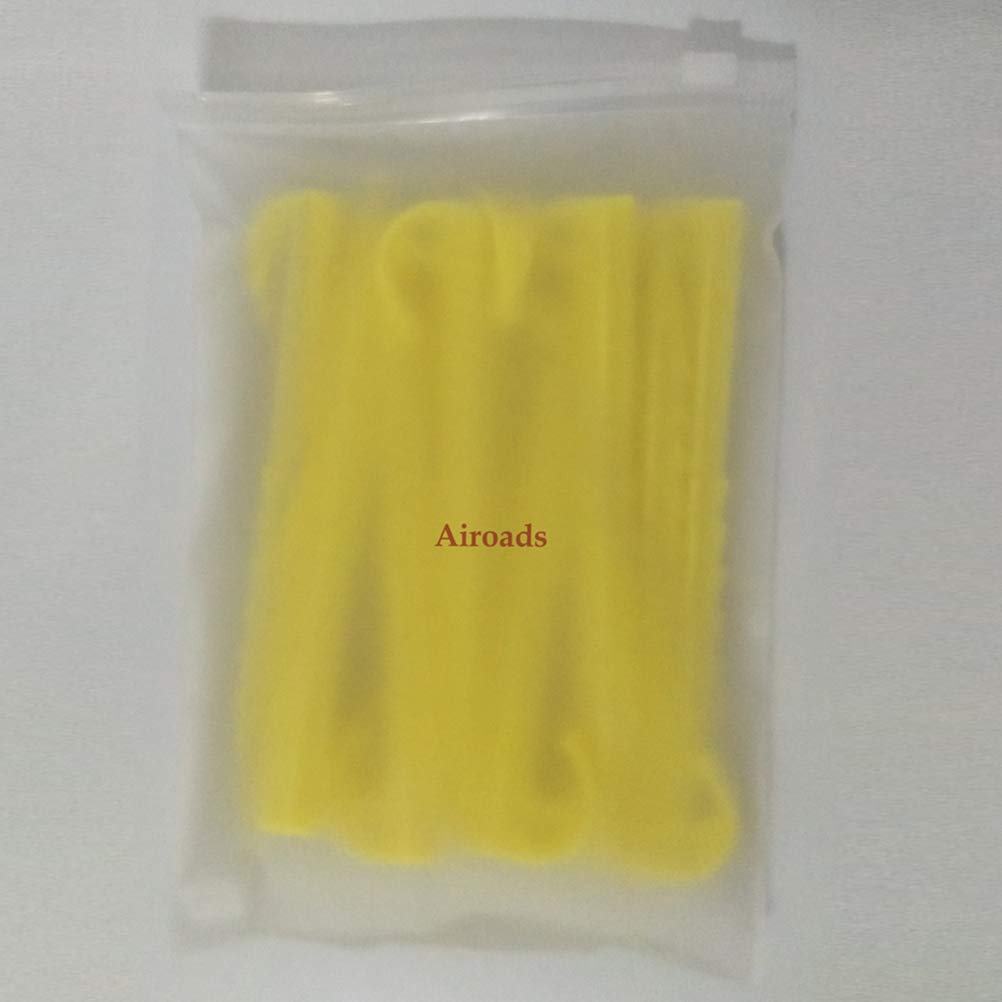 Airoads Tent Pegs Garden Stakes, 5.9'' 12 Pack Durable and Strong Plastic Tent Stakes for Beach Mat, Camping, Hiking, Garden