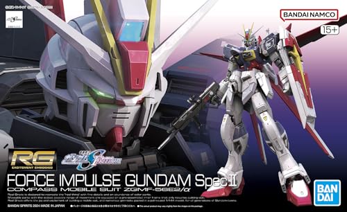 Bandai Hobby - Gundam Seed Freedom - #39 Force Impulse Gundam Spec II, Bandai Spirits RG 1/144 Model Kit