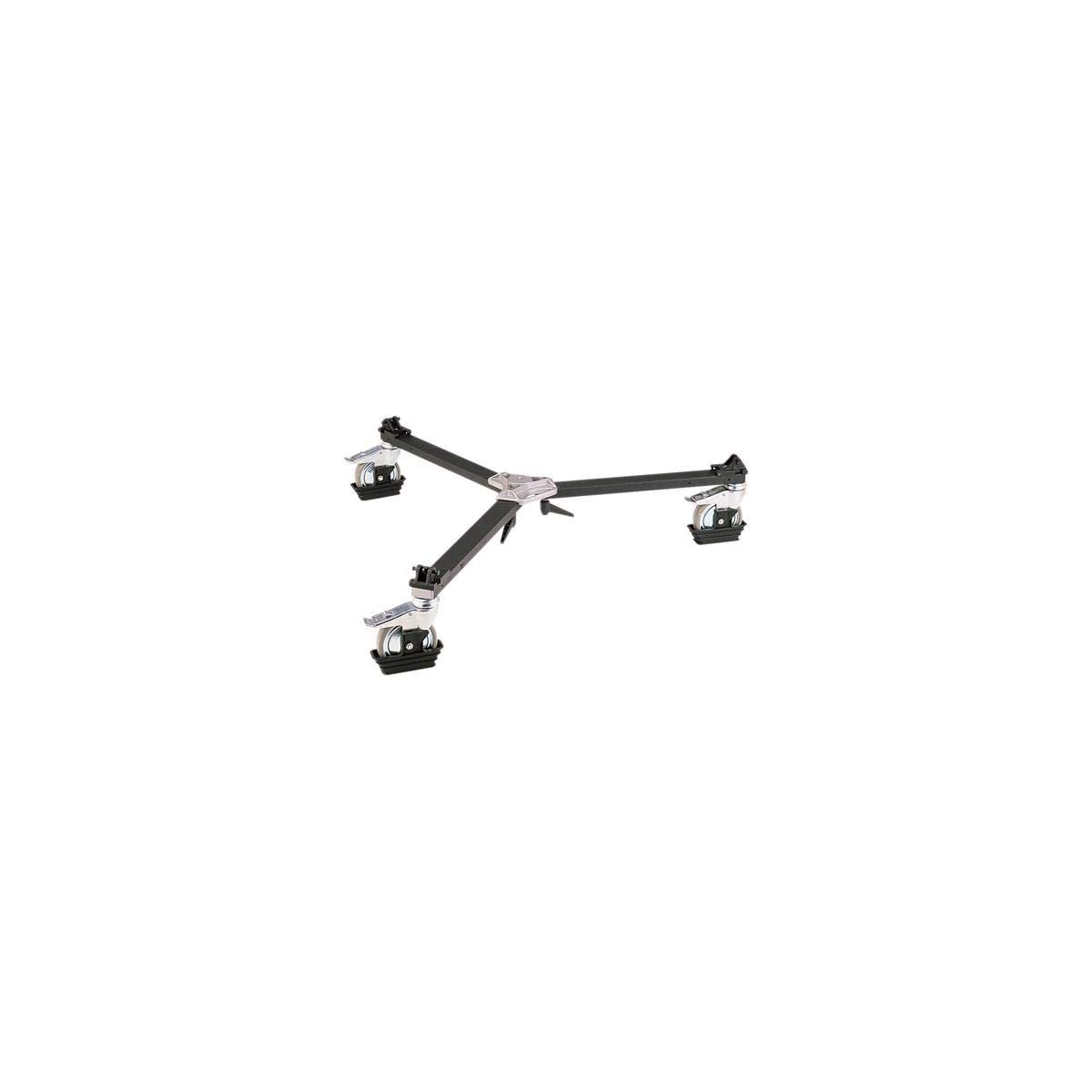 Manfrotto 114MV Cine/Video Deluxe Dolly for Tripods with Spiked Feet (#3198)