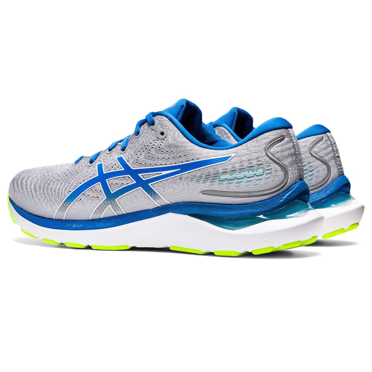 ASICS Men's GEL-CUMULUS 24 Running Shoes, 12.5, SHEET ROCK/LAKE DRIVE