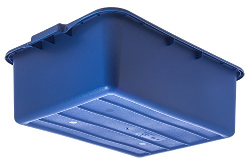 Carlisle N4401114 Comfort Curve Bus Box/Tote Box, 7" High, Blue - 1 Each