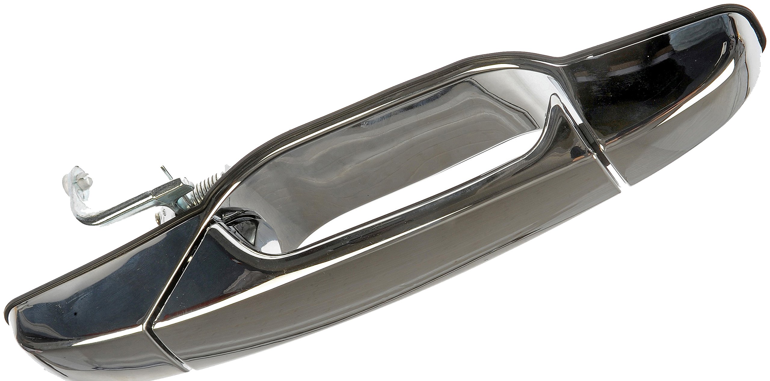 Dorman 80545 Front Passenger Side Exterior Door Handle Compatible with Select Cadillac / Chevrolet / GMC Models, Chrome , Black