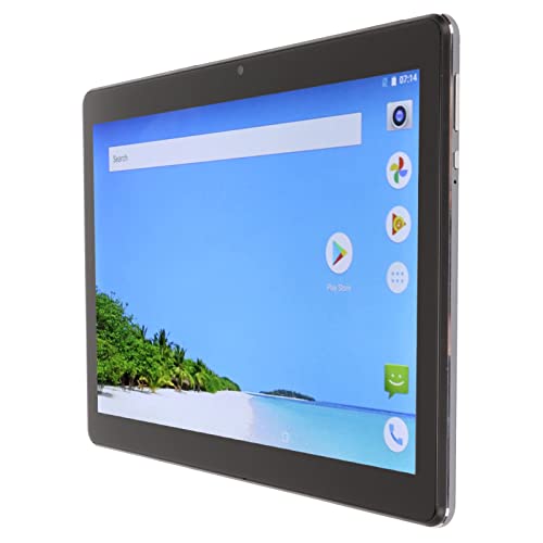 Airshi Tablet PC, 10.1 Inch Tablet 3GB 32GB Three Card Slots Dual SIM Dual Standby Dual Home Cameras (US Plug)