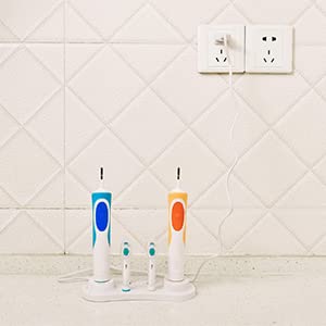 LazyMe Single/Couple Charger Holders Toothbrush heads Holder Compatible for Oral-B, for Oral-B D Series, PRO Series (Couple)