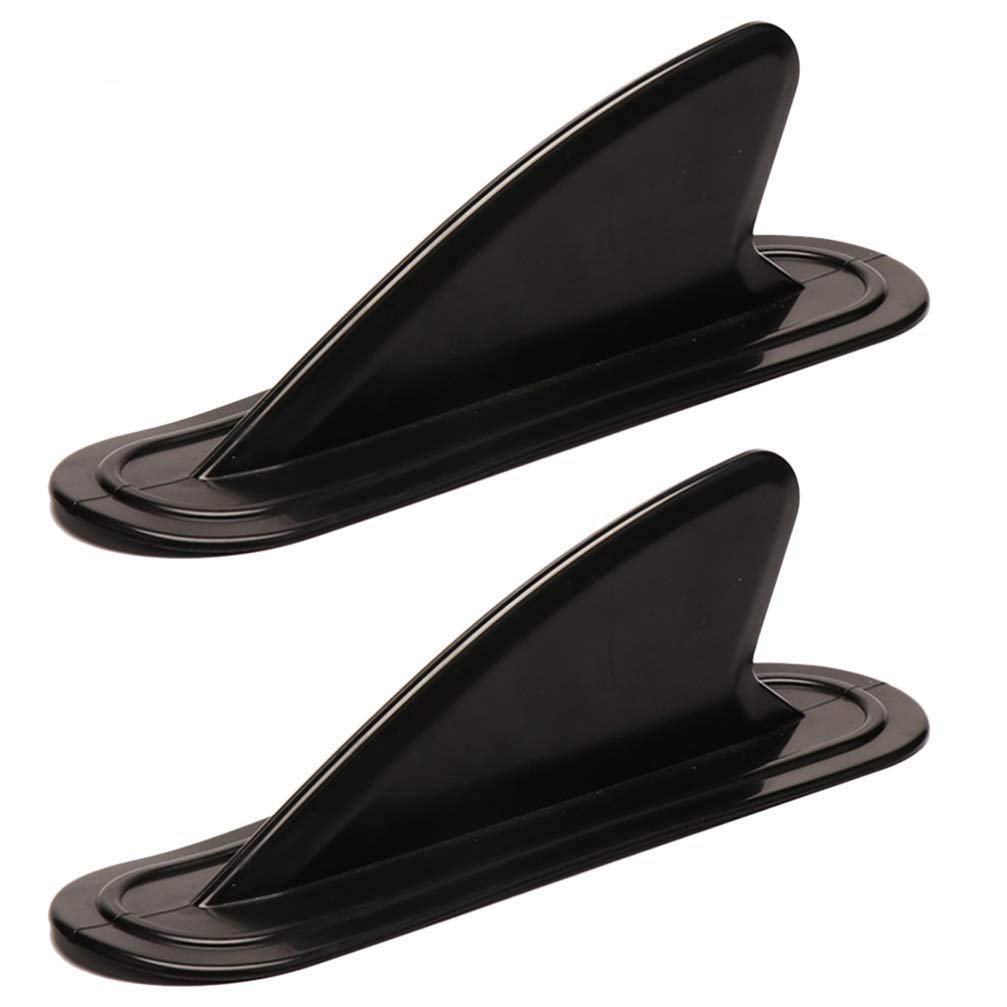 Arya Life 2 Pcs Kayak Skeg Surf Sup Fin Inflatable Boat Shark Fin Tracking Fin Mounting Points Watershed Board Canoe for Surfboard Longboard Paddleboard Tail Rudder