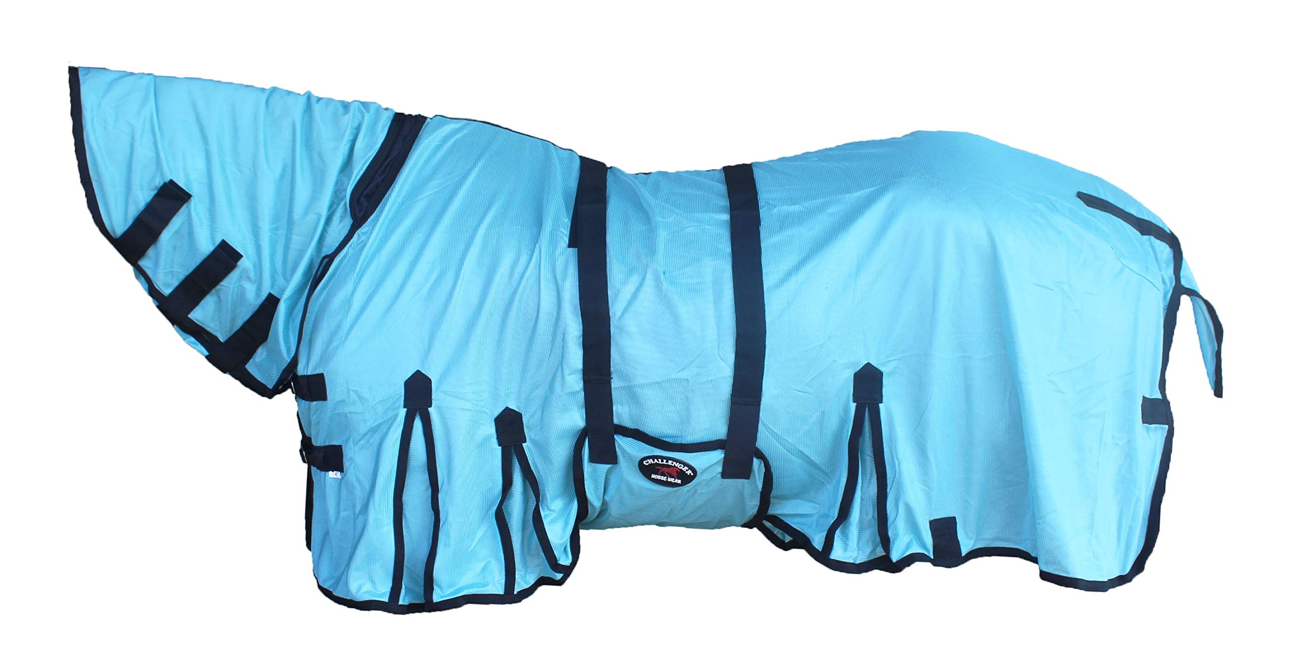 CHALLENGER 60in Horse Scrim Mesh Summer FlySheet Spring Airflow Neck Sheet Blanket 73101