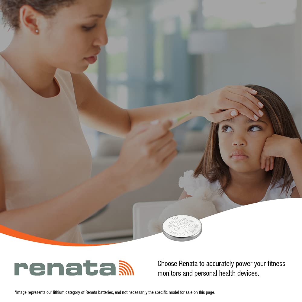 Renata CR1225 Batteries - 3V Lithium Coin Cell 1225 Battery (10 Count)