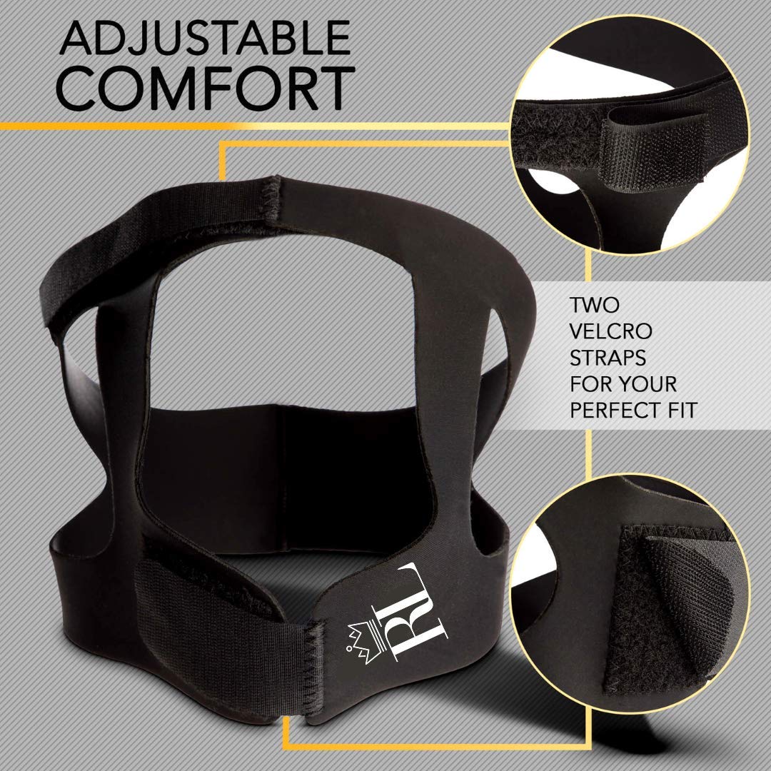 Anti Snoring Chin Strap for CPAP Users - CPAP Chin Straps for Men and Women - CPAP Supplies - Keep Mouth Closed While Sleeping - Anti Snore Chin Strap - Snore Strap Snoring Solution - Regal Living