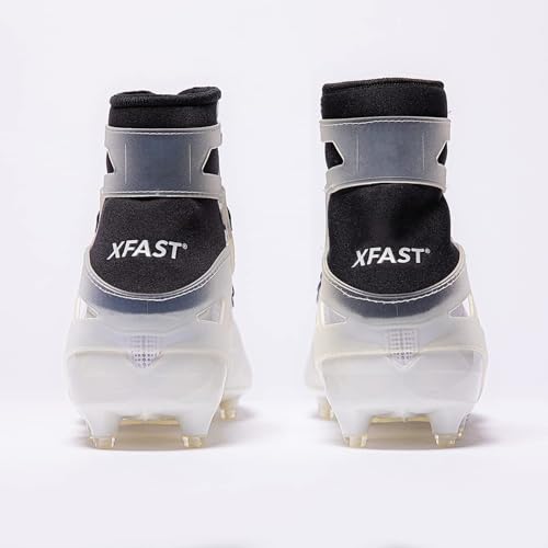 ARYSE XFAST - Cleat Ankle Brace & Stabilizer - Superior Ankle Support for Men and Women. Football, Soccer, Lacrosse, Rugby & More - (Medium, Frosted, Pair)