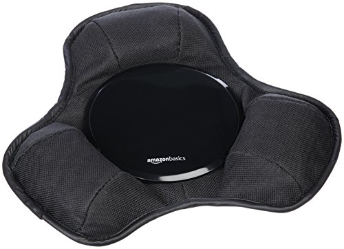 Amazon Basics Car Dashboard Mount Holder for Garmin, Tomtom, Magellan and Other Portable GPS Navigators, Black