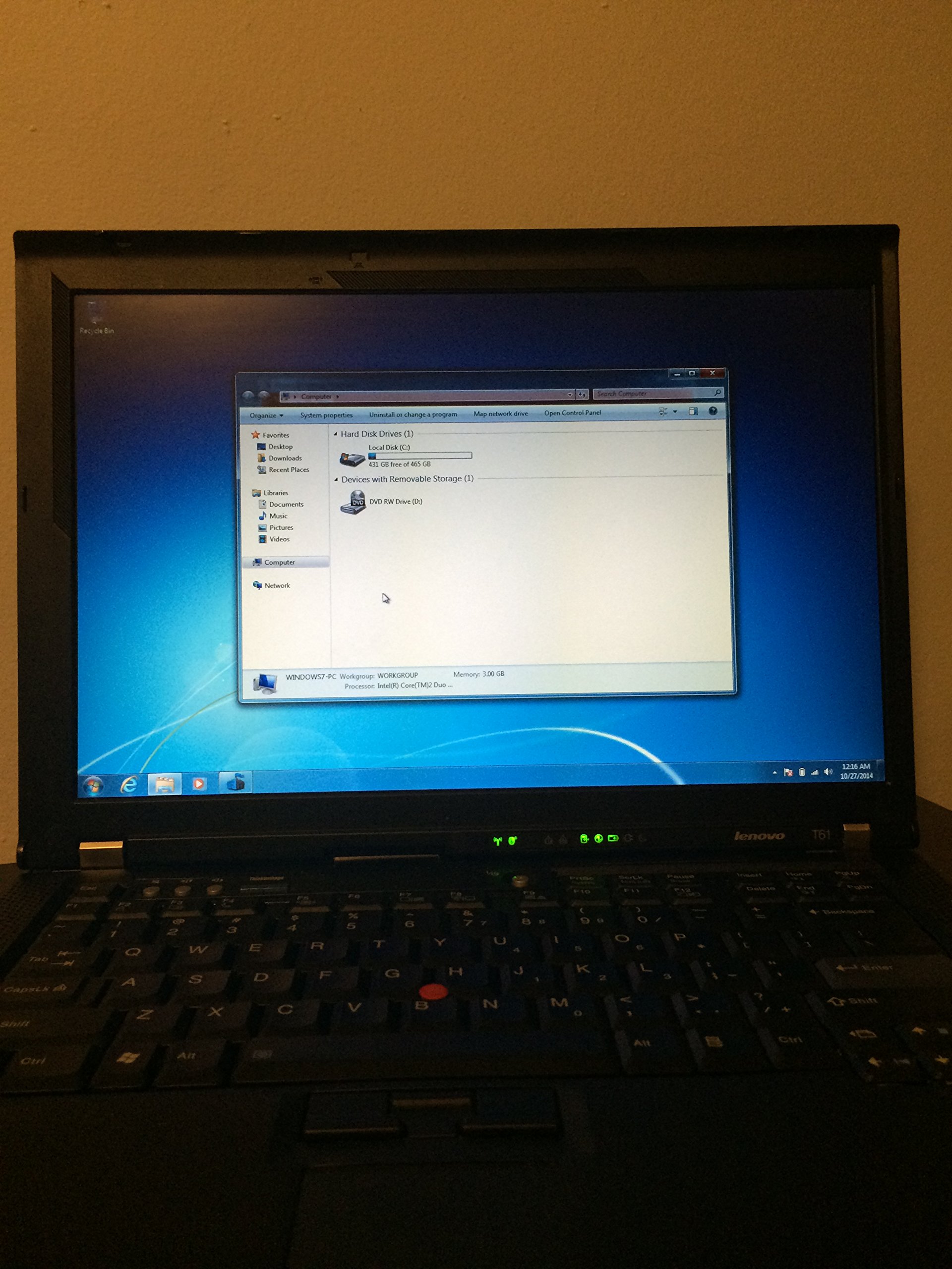 Lenovo 765802U ThinkPad T61 14.1" Notebook
