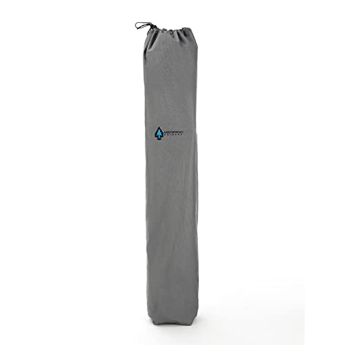 ARROWHEAD OUTDOOR 51” Heavy-Duty Portable Folding Table, 8 Cup Holders, Integrated Cooler, 2 Side Storage Pouches, No Sag Surface, Carrying Case, Steel Frame, High-Grade 600D Canvas, USA-Based Support
