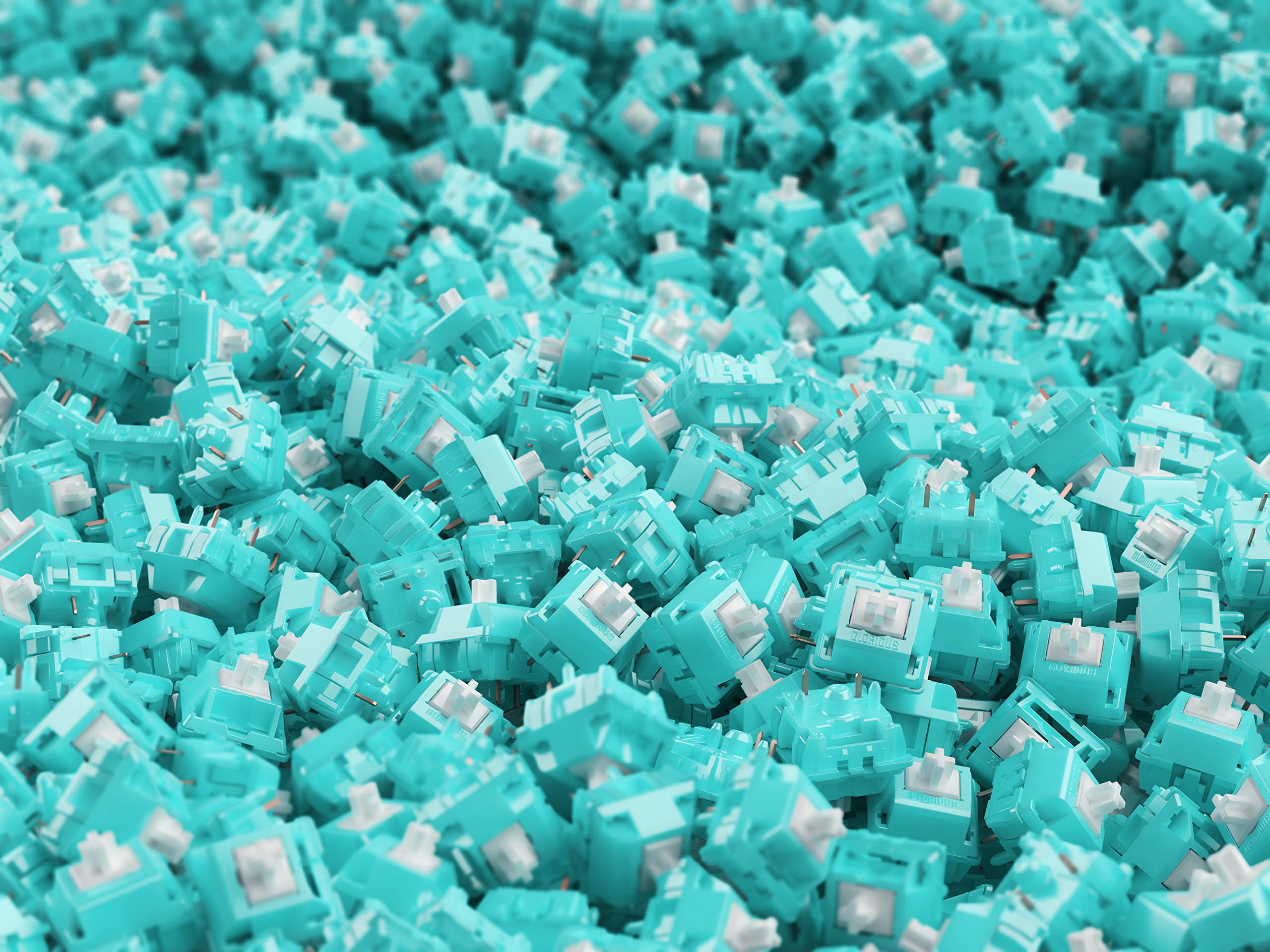 Glorious Lynx Unlubed 36x Linear Switches - Mechanical Keyboard Switches - PCB Mounted 5 pin, RGB Compatible, Lightweight