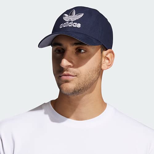 adidas Originals Men's Originals Icon Snapback 2.0, Collegiate Navy/Grey/White, One Size