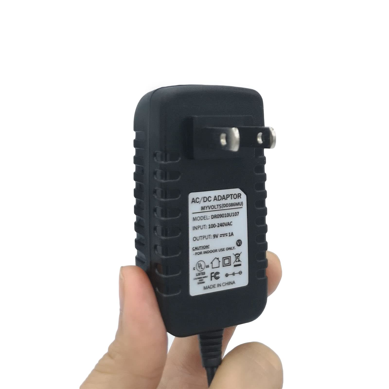 MyVolts 9V Power Supply Adaptor Compatible with/Replacement for Line 6 Relay G50 Wireless Receiver - US Plug