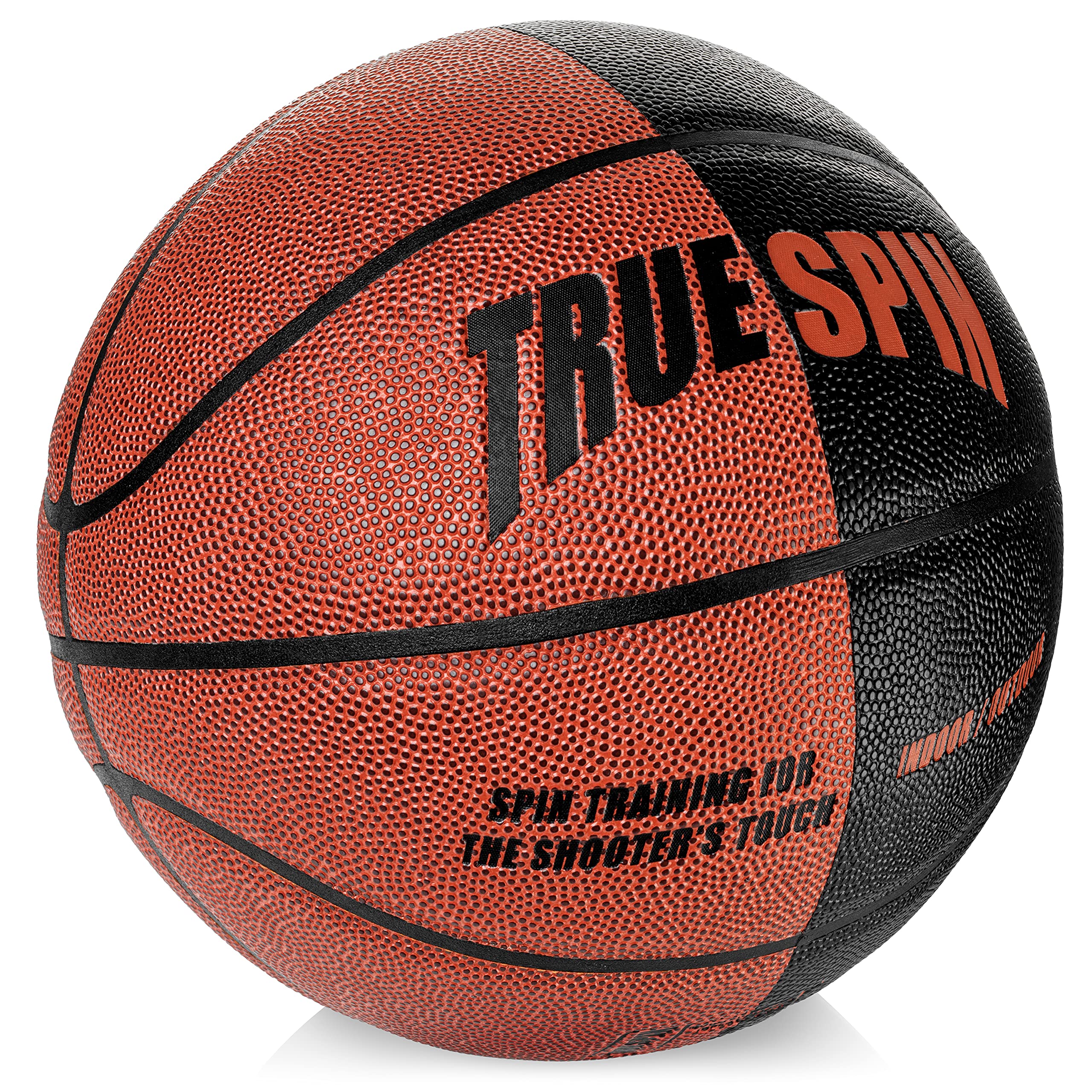 Basketball Ball for Shot Control & Spin Training - Outdoor/Indoor Premium Composite Leather - Regulation Size 7, 29.5"
