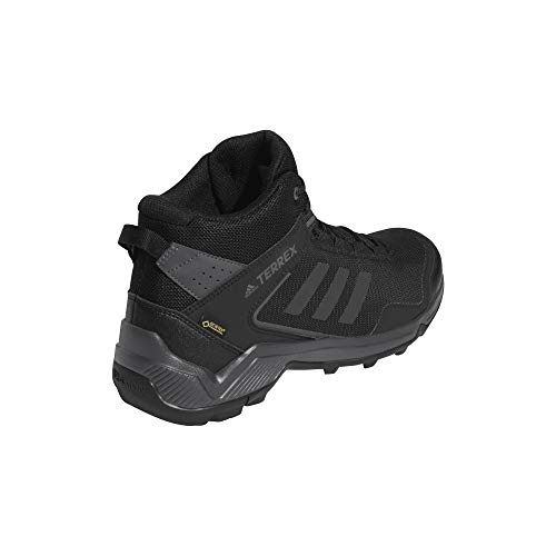 adidas Outdoor Men's Terrex EASTRAIL MID GTX Hiking Boot, Carbon/Black/Grey Five, 7 D US