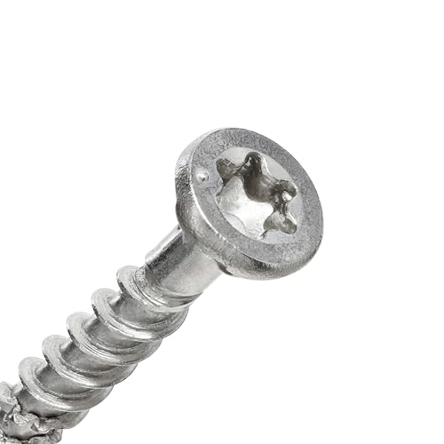 Power Pro Premium 305 Stainless Steel Wood Screws (#8 x 1-1/4") - 45pc