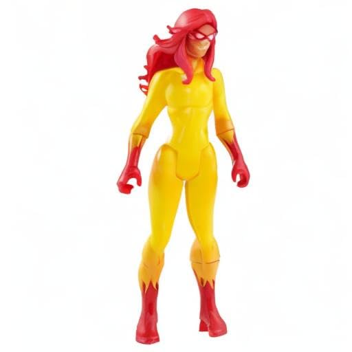 Marvel Legends Series 3.75-inch Retro 375 Collection Firestar Collectible Action Figure,Toys for Kids Ages 4 and Up