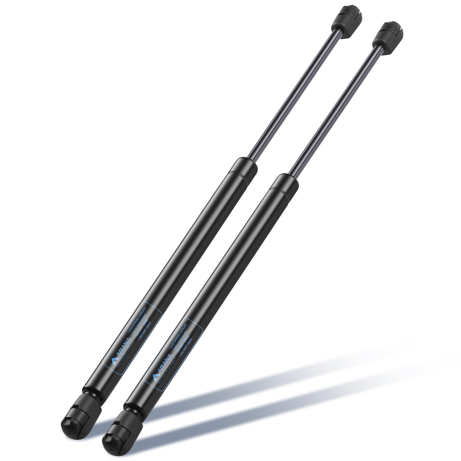 ARANA C16-04445 4418 Gas Struts 17 inch Shock Springs 17" 55 LB/245N Lift Supports SL36-60 for Leer Camper Shell A.R.E Truck Canopy SnugTop Topper Window Box Lid Cap Top Replacement Parts, 2Pcs