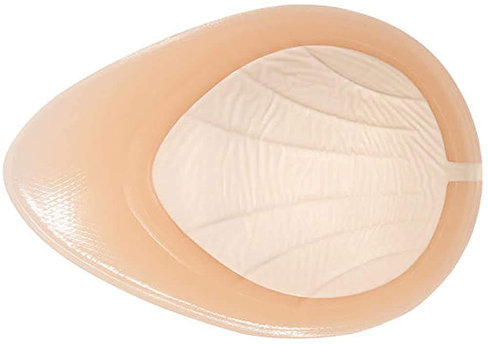 Amoena Balance Contact Self Adhesive Oval 287B Breast Prosthesis/Shaper for Breast Asymmetry/Mastectomy Ivory Small