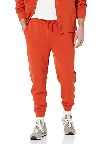 Amazon Essentials Men's Active Sweat Jogger, Rust Orange, X-Large
