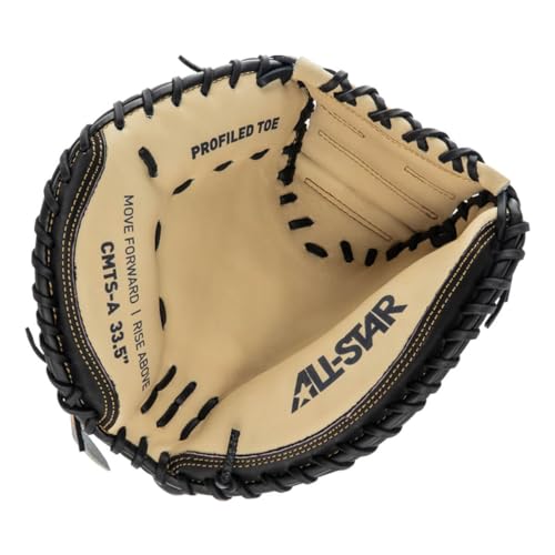 All-Star Top Star Series Catching Mitt - Left Hand Throw, Adult - Baseball Glove, Catchers Mitt