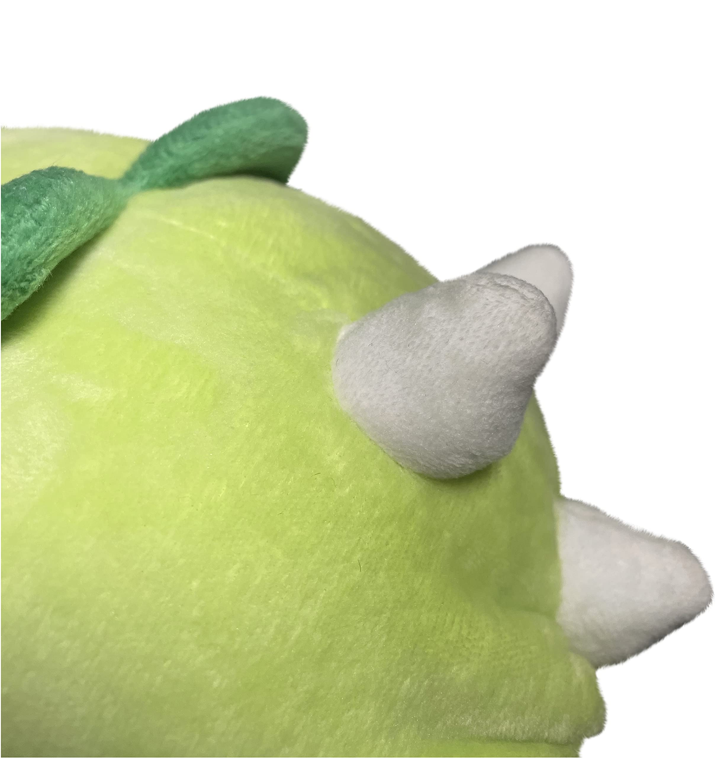 Grumpy Baby Dinosaur - Adorable Super Soft Plush Triceratops Stuffed Animal Toy (Glitter Eyes) - Large 8 Inch - Unique Gift for Kids and Adults