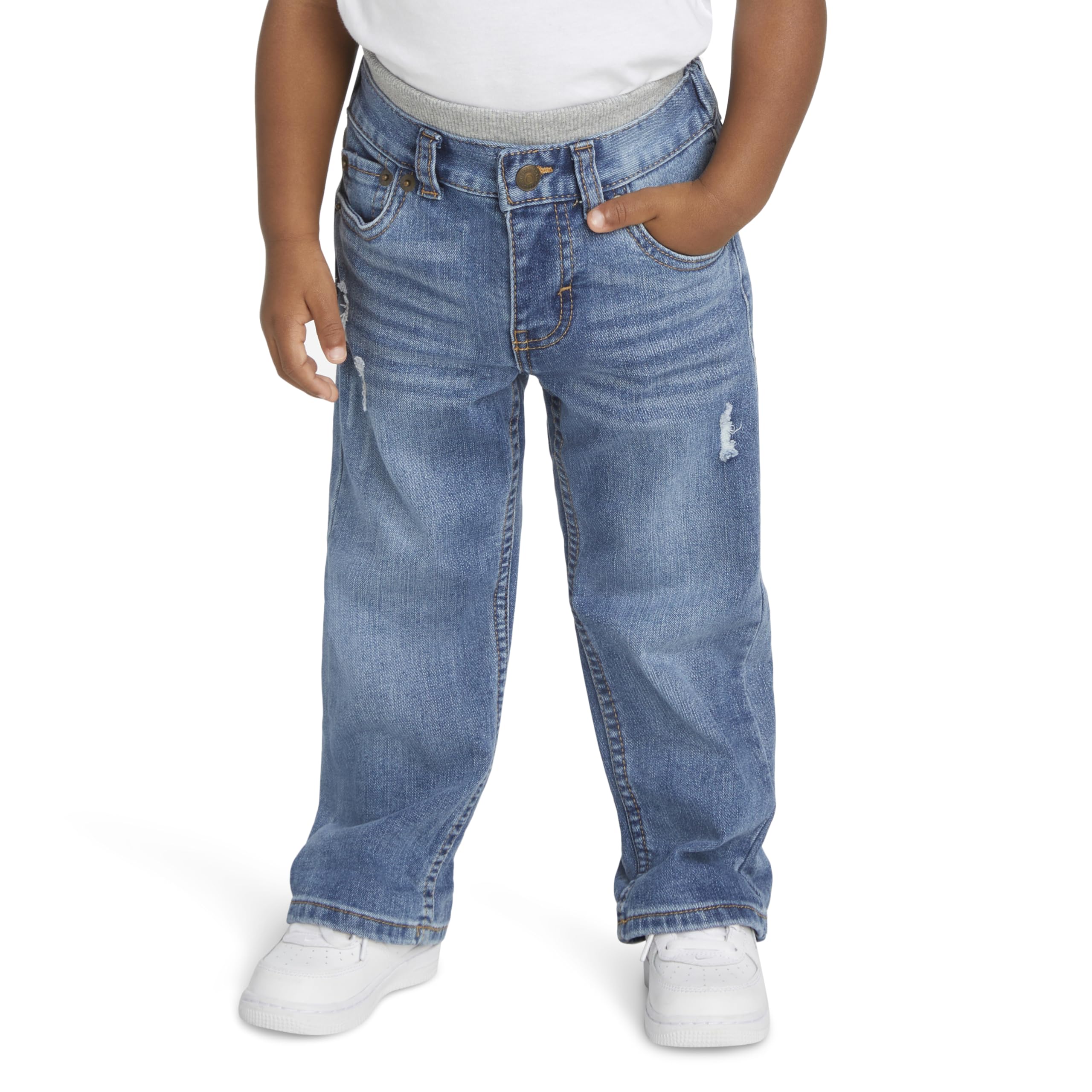 Levi's Baby Boys Straight Fit Jeans, Vintage Sky, 18M