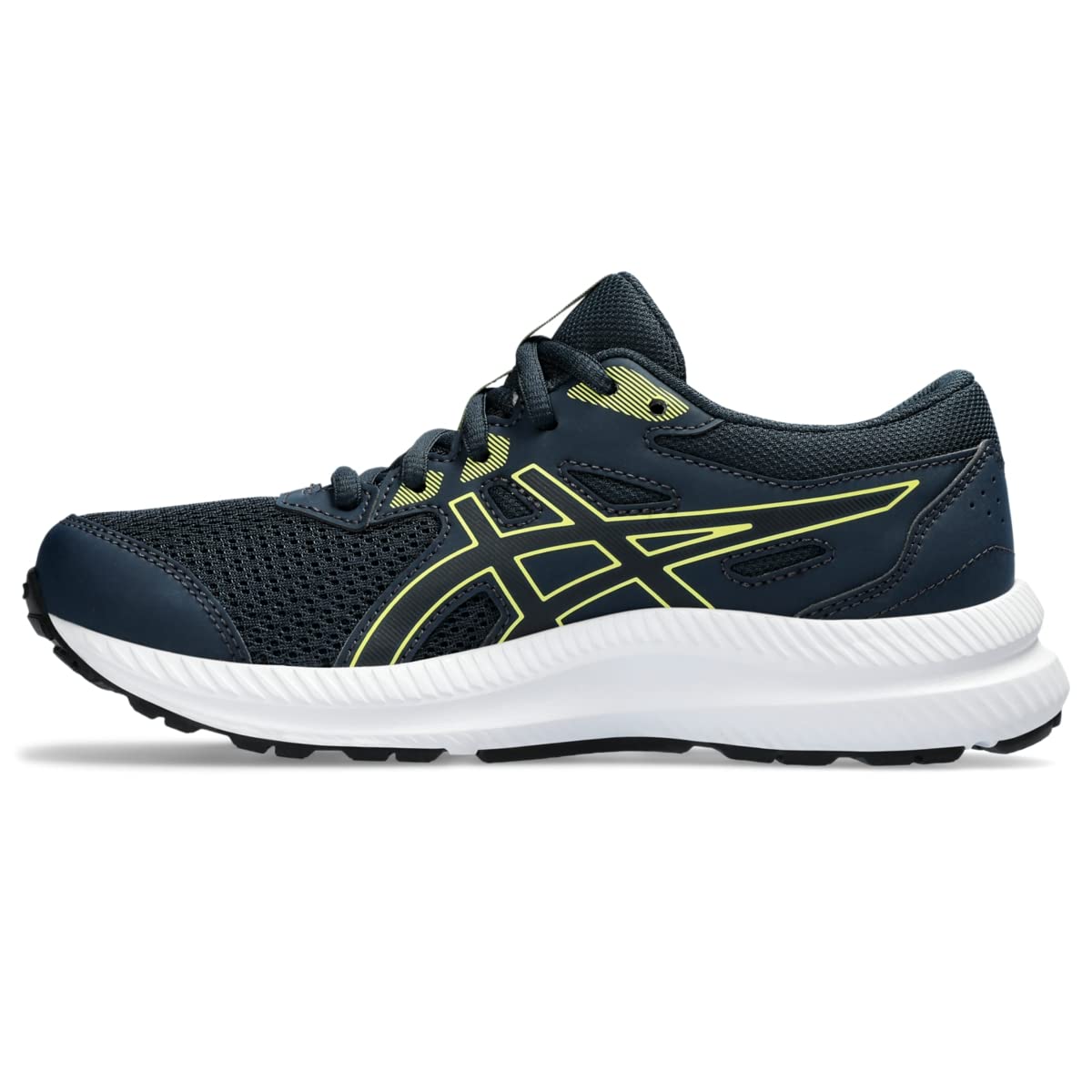 ASICS Kid's CONTEND 8 Grade School Running Shoes, 3, FRENCH BLUE/BLACK