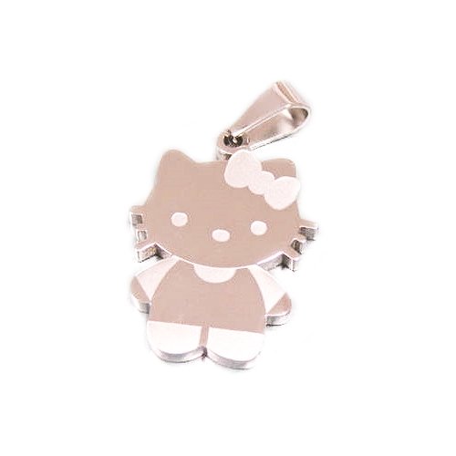 Amythyst AVELI Stainless Steel Hello Kitty Pendant (HelloKittyI)