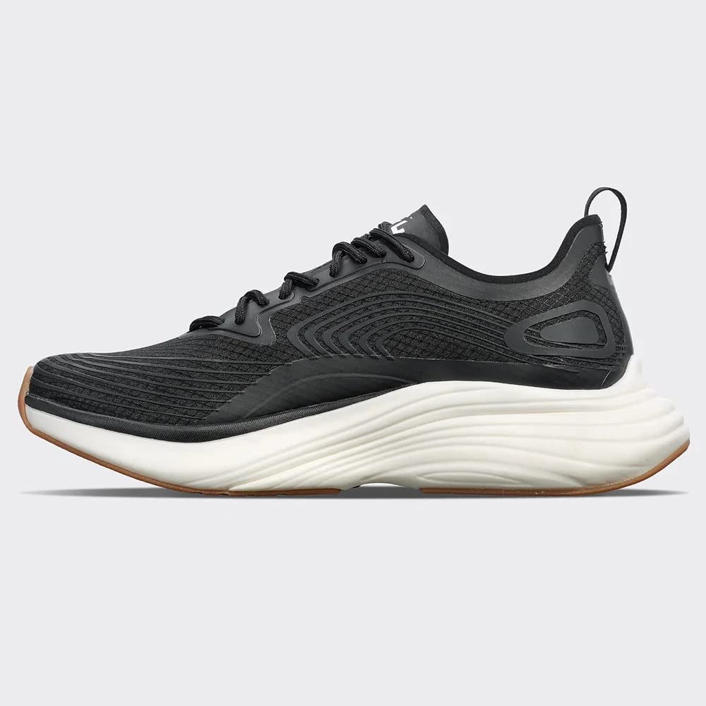APL: Athletic Propulsion Labs Men' Streamline Sneakers, Black/White/Gum, 10