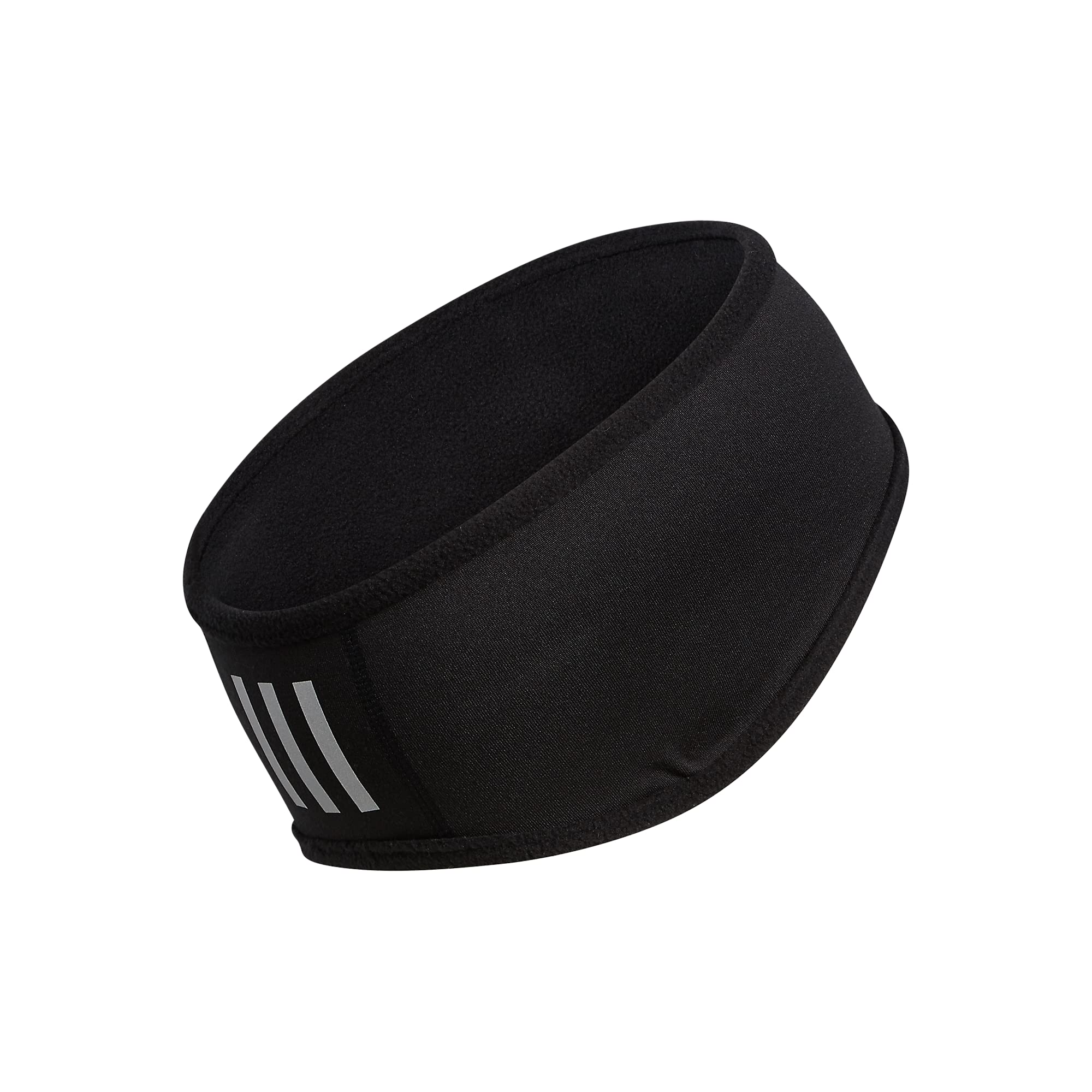 adidas Alphaskin Headband, Black/Silver Reflective, One Size