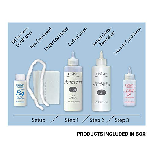 Ogilvie Salon Styles Home Perm The Original - For Color Treated, Normal Hair - 1 Application