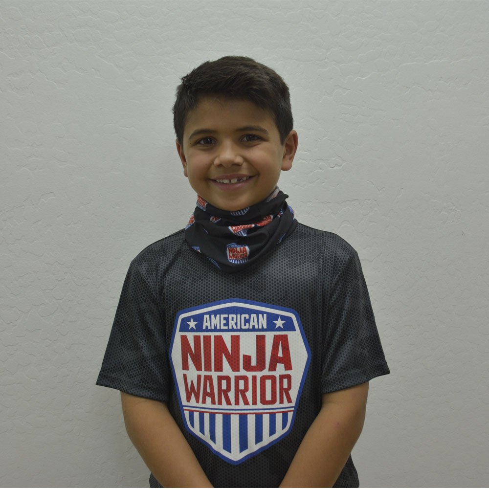 American Ninja Warrior Face Cover Bandana Headband - Multifunctional Headwear