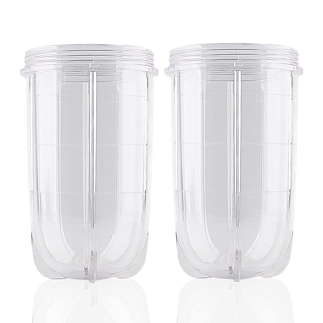 Anbige Replacement Parts Cups,Compatible with original Magic Bullet Blender Juicer 250W MB1001 (2 tall cups)