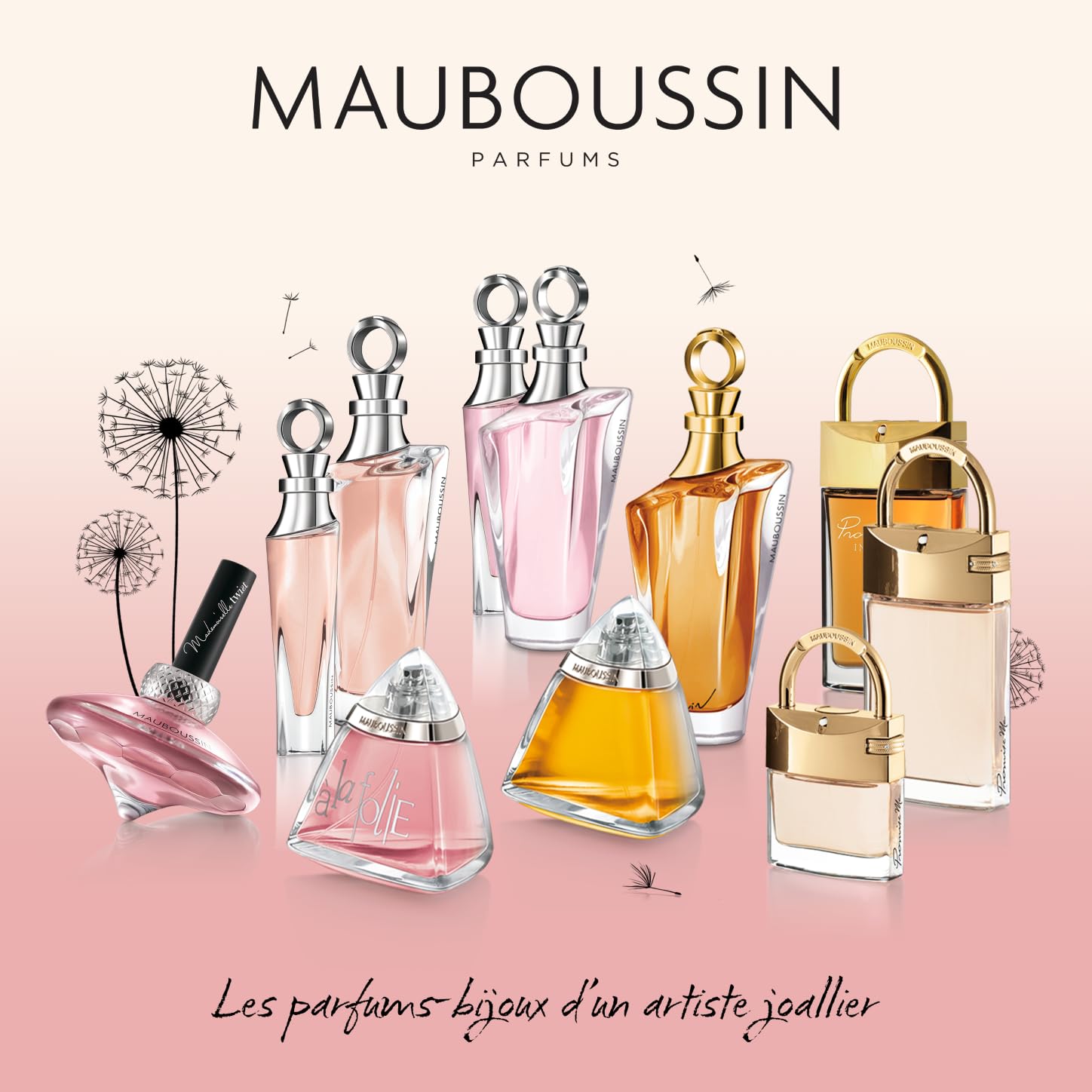 Mauboussin - Elixir Pour Elle 100ml (3.3 Fl Oz) - Eau de Parfum for Women - Floral & Oriental Scents